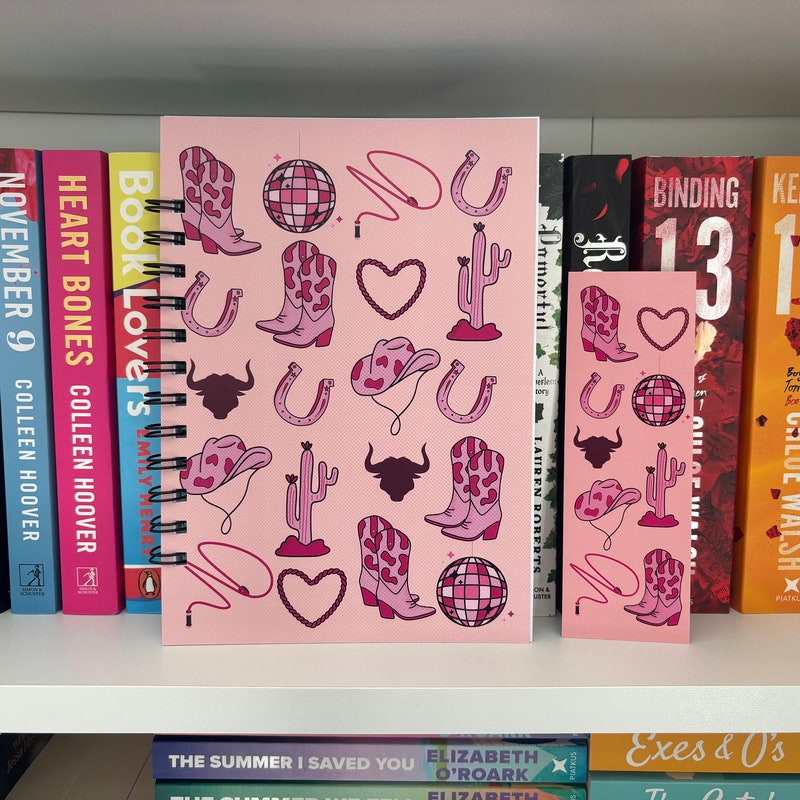 Cowboy Reading Journal - Etsy UK