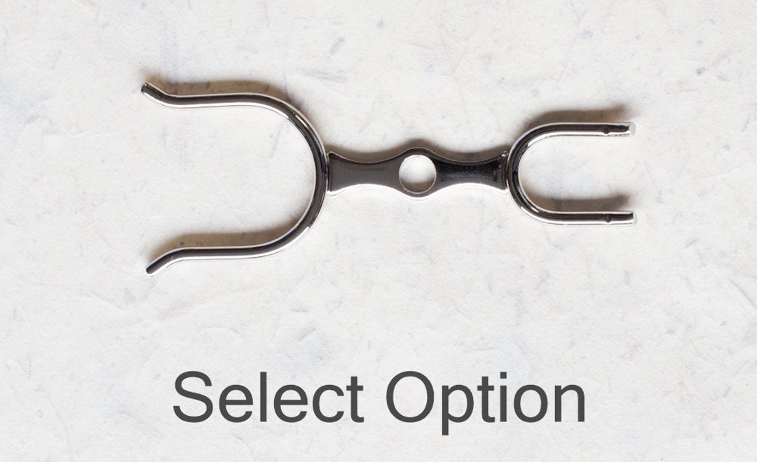 Two Forks for Shaving Brush & Razor, Holder Component, Parts for ...