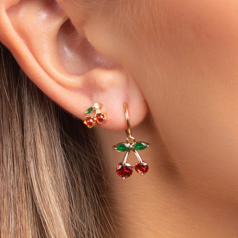 Cherry Earrings - Etsy