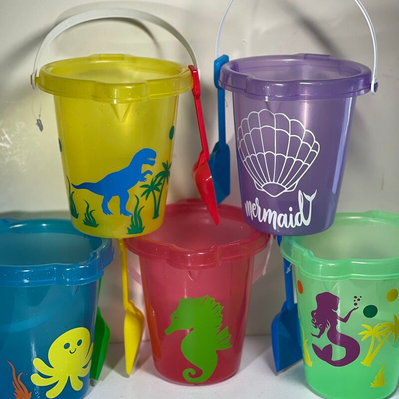 Beach Pail - Etsy