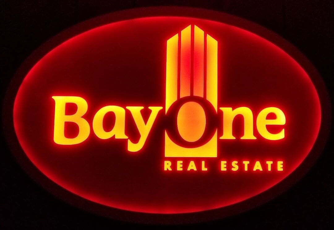 Custom Oval LED Wall Sign Neon Like - Color Changing Remote Control - 4 ...