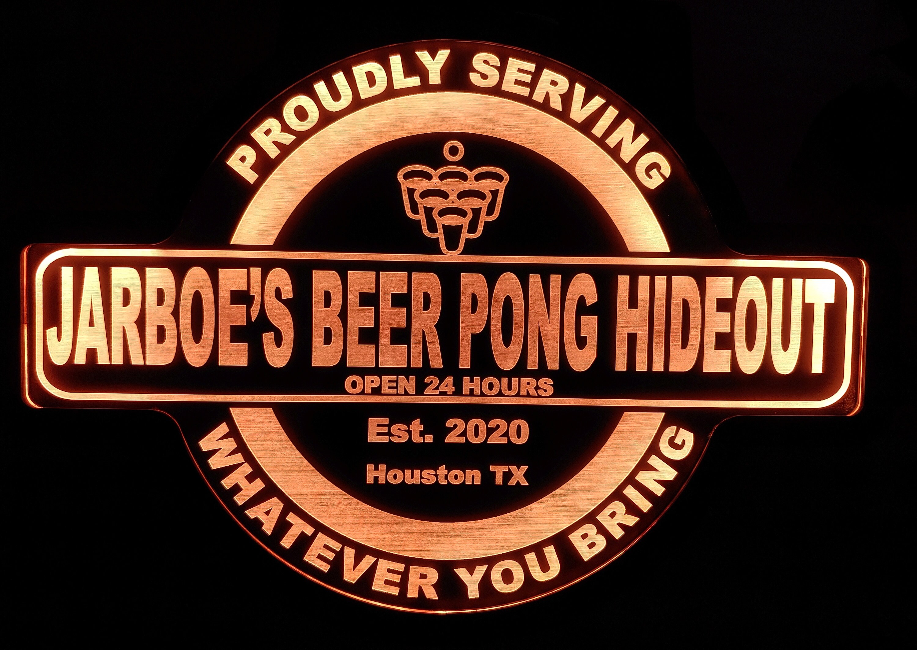 Custom Sports Bar Led Wall Sign Neon Like Color Changing - Etsy UK