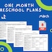 Preschool Lesson Plans for March - Bible Based - Learn Through Play ...