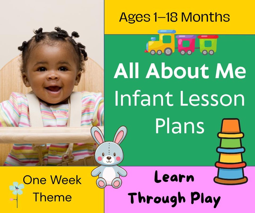 All About Me Infant Lesson Plans | Printable Baby Curriculum | Ages 1 ...