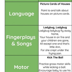 Where I Live Printable Infant Lesson Plans for Baby Learning Through ...