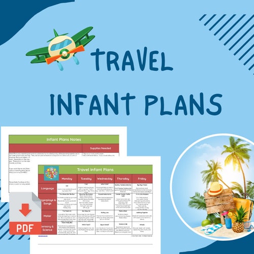 Circus Printable Infant Lesson Plans for Baby Learning - Etsy