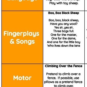 Nursery Rhymes Printable Infant Lesson Plans for Baby - Learning ...