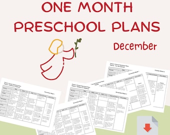 Preschool Lesson Plans for October Bible Based Learn | Etsy