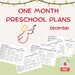 Preschool Lesson Plans for December - Bible Based - Learn Through Play ...