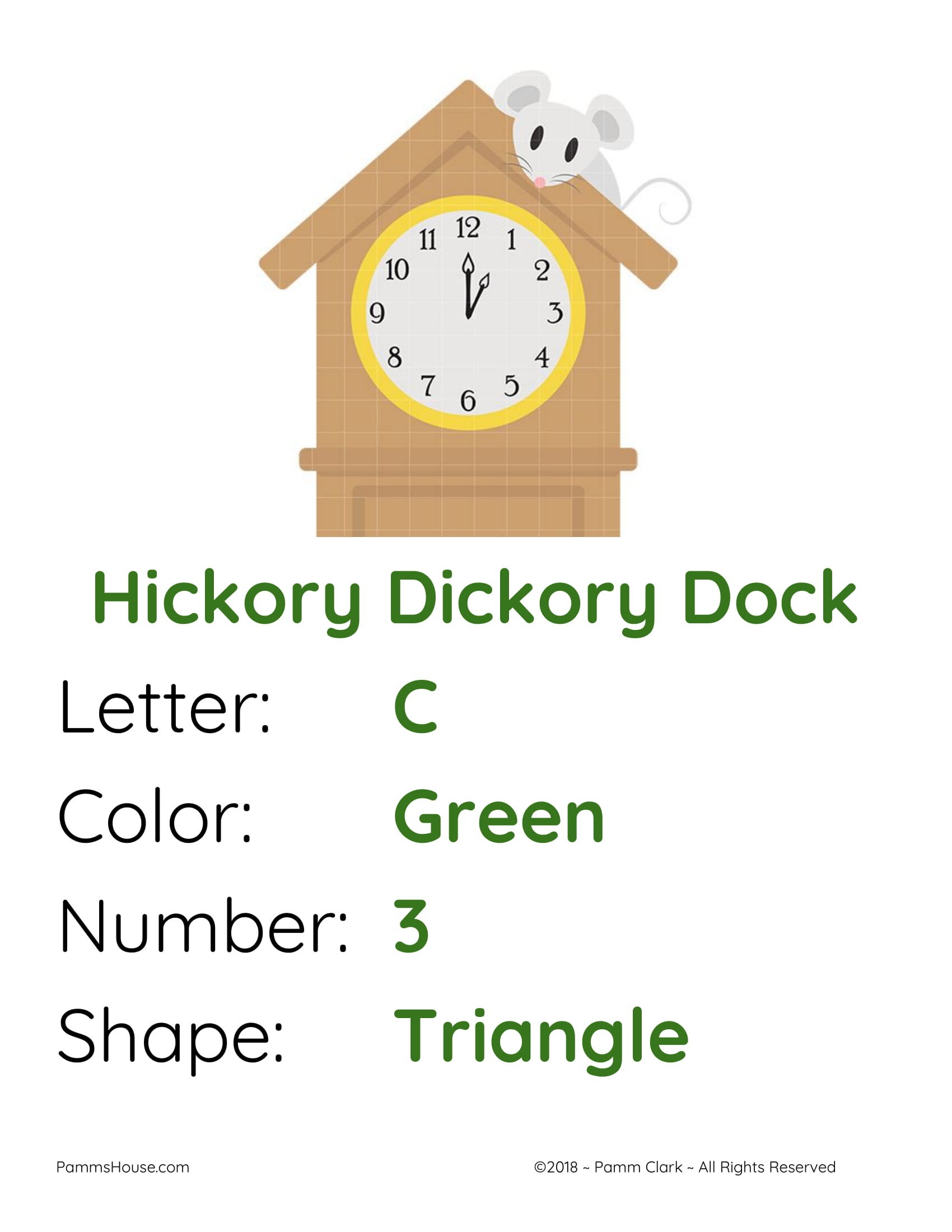 Hickory Dickory Dock Foundations Curriculum for Infants, Toddlers ...