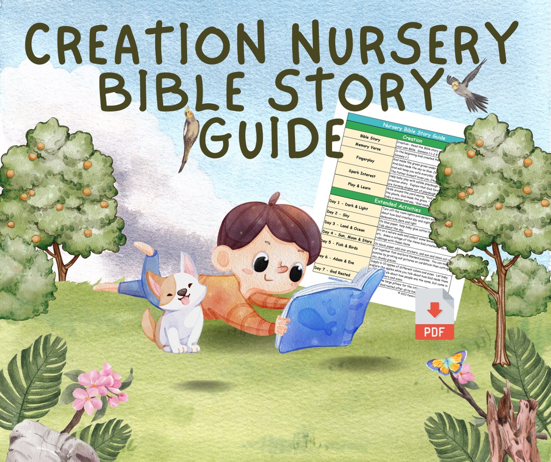 Creation Printable Lesson Plans for Nursery - Ages 1 Month - 24 Months ...