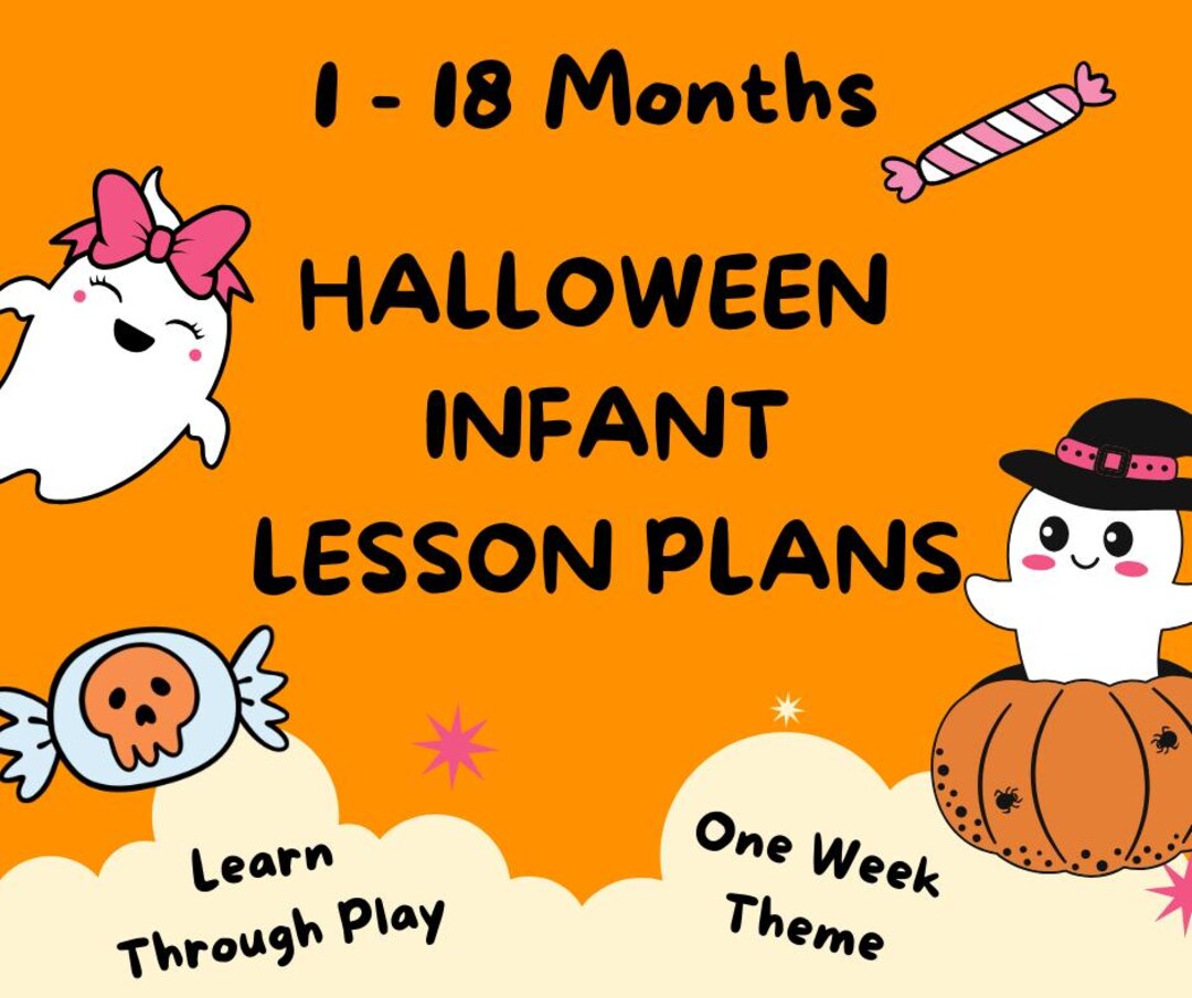Halloween Infant Lesson Plans – Printable Curriculum for Ages 1–18 ...