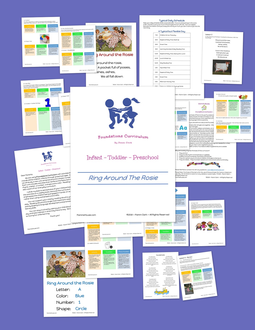 Ring Around the Rosie Foundations Curriculum for Infants, Toddlers ...