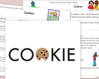 Printable Toddler Literature Guide Based on Cookie's Week by Cindy Ward ...