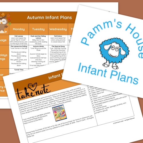 In the Garden Printable Infant Lesson Plans for Baby - Etsy