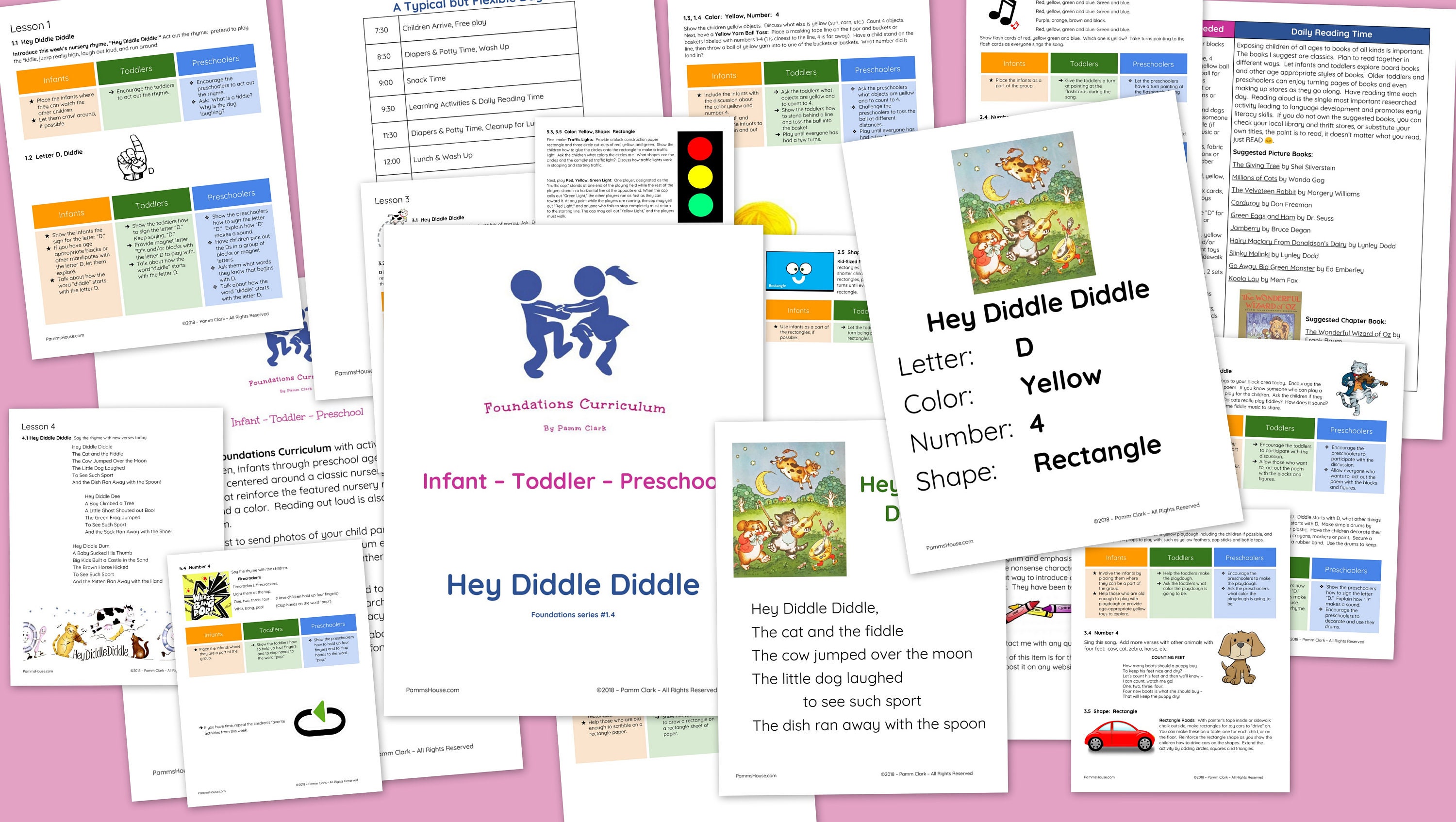 Hey Diddle Diddle Foundations Curriculum for Infants, Toddlers ...