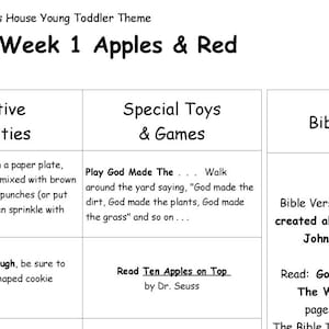 Infant, Toddler, and Preschool Curriculum Bundle - Three Years of ...