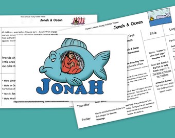 Jonah and the Whale Story Sequencing Preschool Bible Christian - Etsy