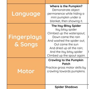 Halloween Infant Lesson Plans – Printable Curriculum for Ages 1–18 ...