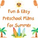 Preschool Lesson Plans for October Bible Based Learn Through Play Two ...