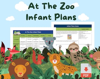 Circus Printable Infant Lesson Plans for Baby Learning - Etsy