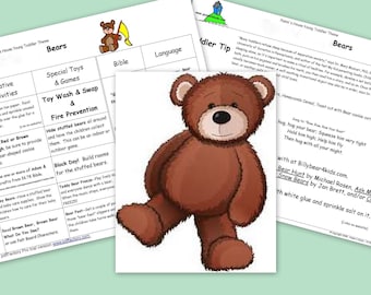 Printable Toddler Theme I Am Growing Learning Through Play | Etsy