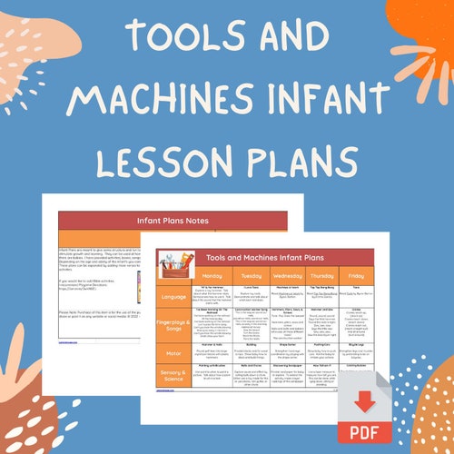 Baby Theme Printable Infant Lesson Plans for Baby Learning - Etsy