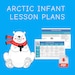 Arctic Printable Infant Lesson Plans for Baby - Learning Through Play ...