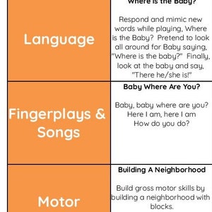 In My Neighborhood Printable Infant Lesson Plans for Baby - Learning ...