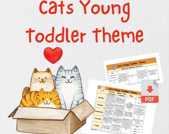 Zoo Printable Toddler Theme Learning Through Play - Etsy