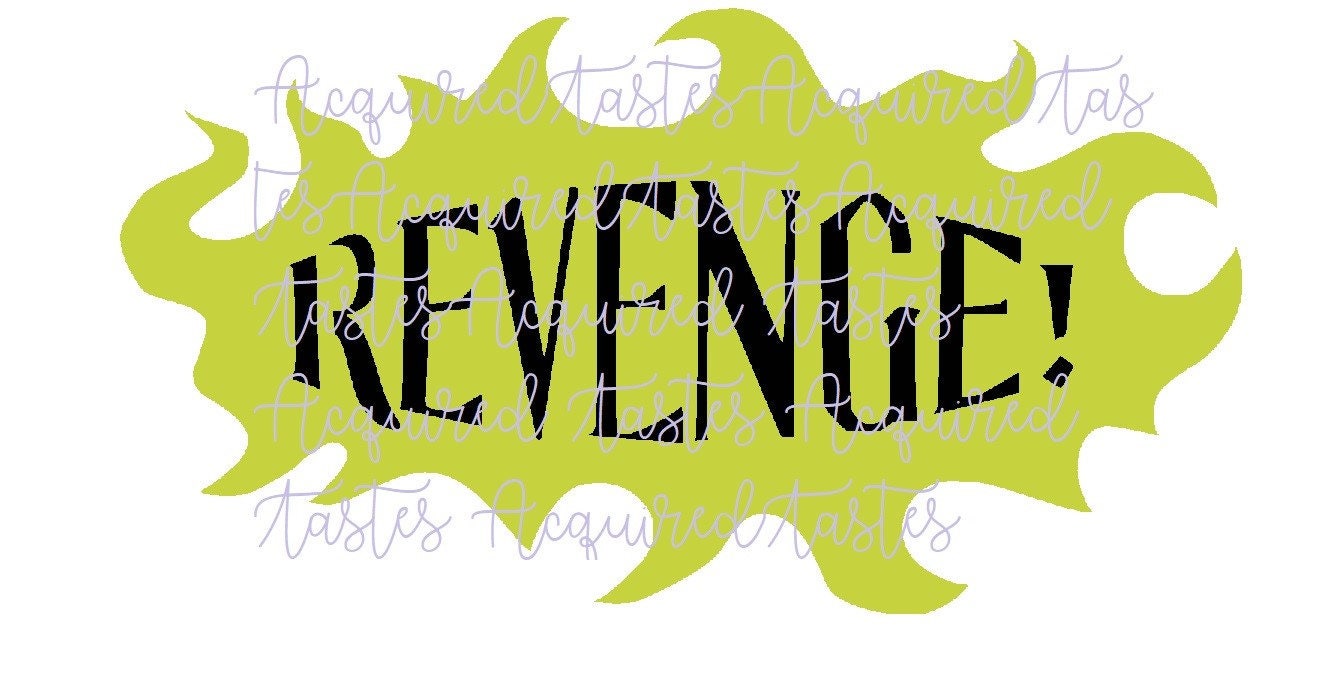 Revenge SVG | Etsy