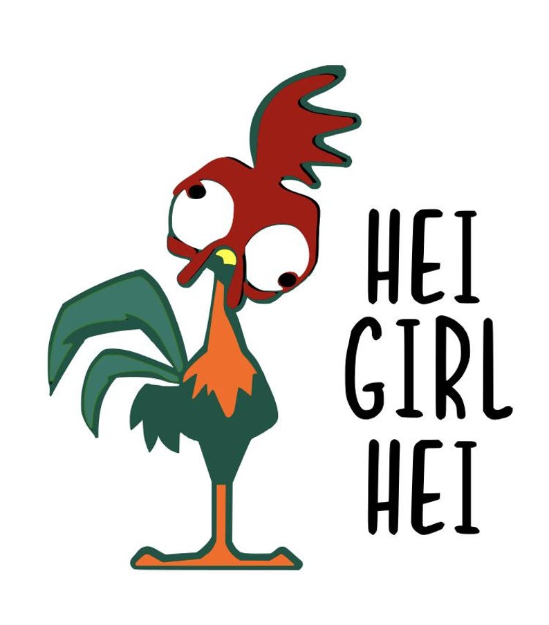 Hei Girl Hei SVG - Hei Hei - Etsy
