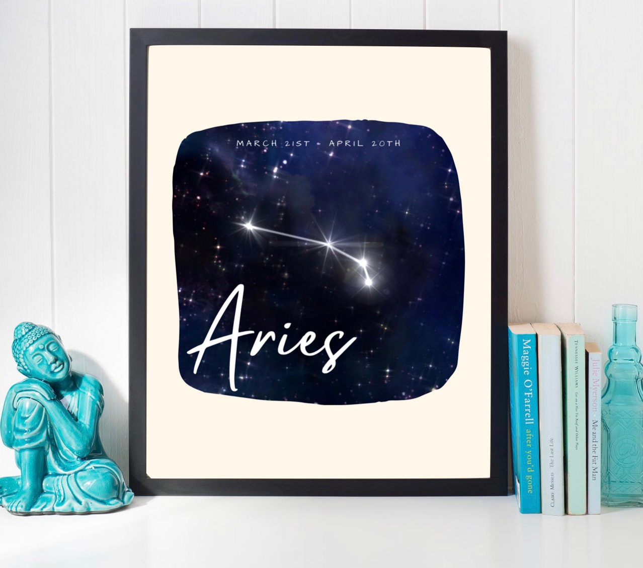 Aries - Star Sign Art | PRINT OR DIGITAL | Star Sign Print ...