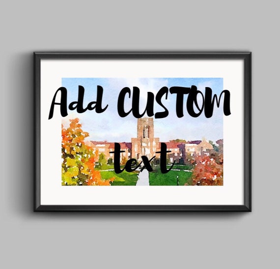 Custom Text Addition to Photo | Etsy