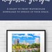 Augusta Georgia City Art Print, Augusta Skyline, Georgia Art Print - Etsy