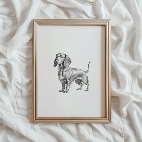 Wiener Dog Art - Etsy