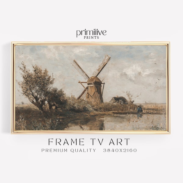 Windmill Frame Antique - Etsy UK