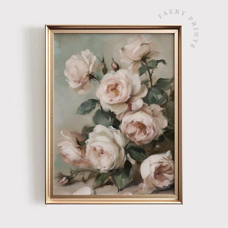 Rose Paintings - Etsy