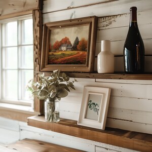 Autumn Landscape Print | Fall Foliage Wall Art | Rustic PRINTABLE Wall ...