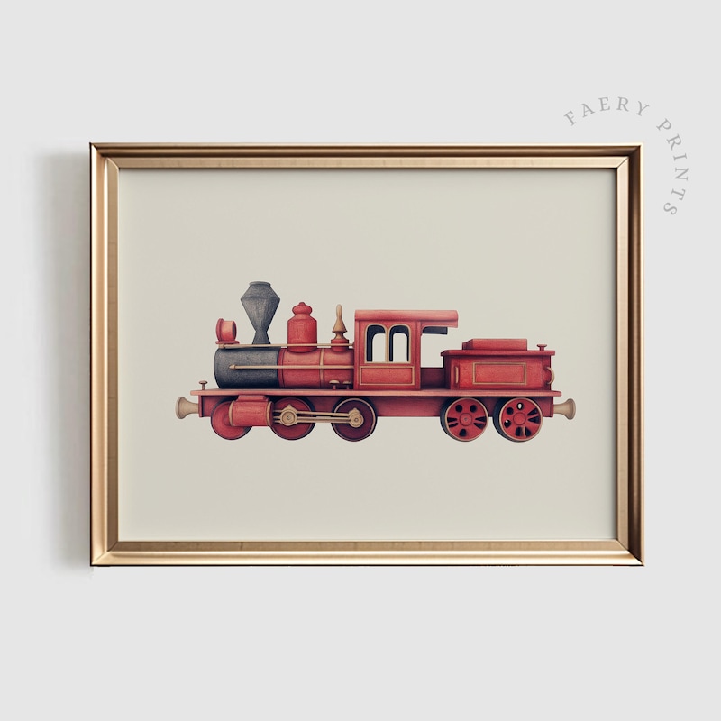 Train Prints - Etsy