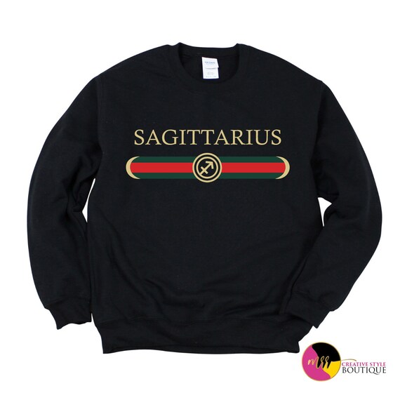 Sagittarius GG Zodiac Sign Luxe Horoscope Designer Fashion | Etsy