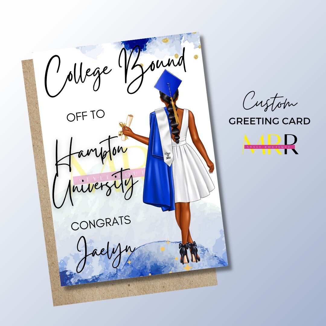 College Bound, Congratulations Graduation Day Greeting Card, Class of ...