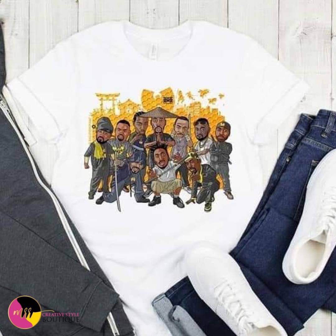 The Wu Killer Bees ODB Red Man Method Man 90s Hip Hop - Etsy