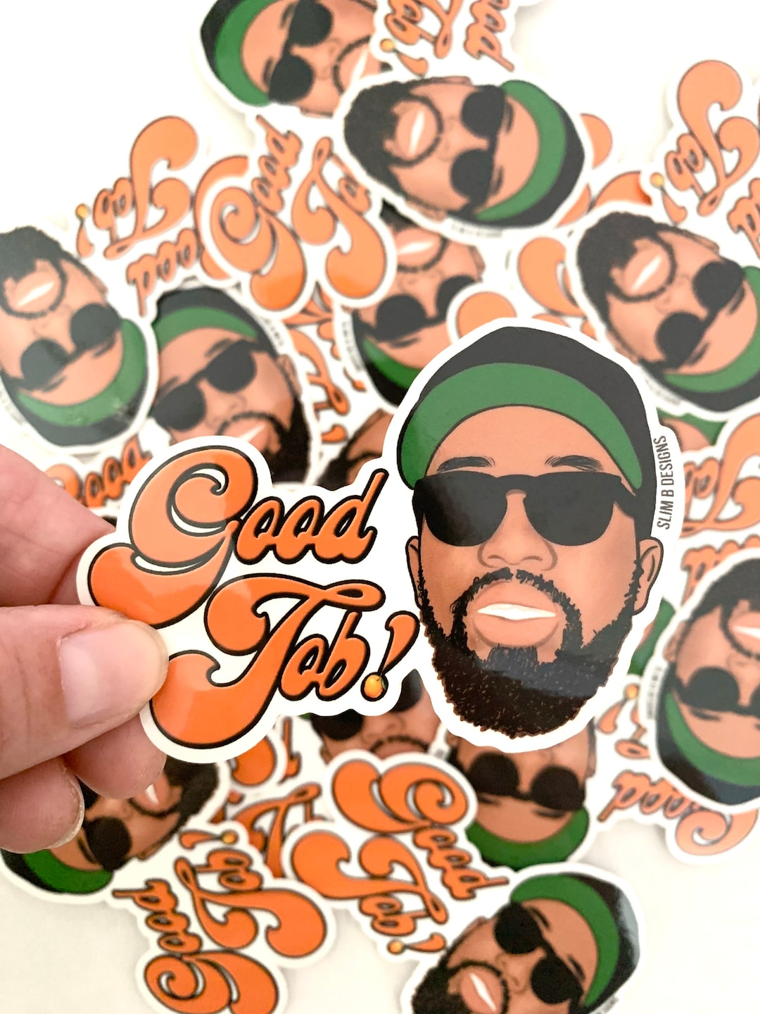 Larry June Sticker-good Job! - Etsy