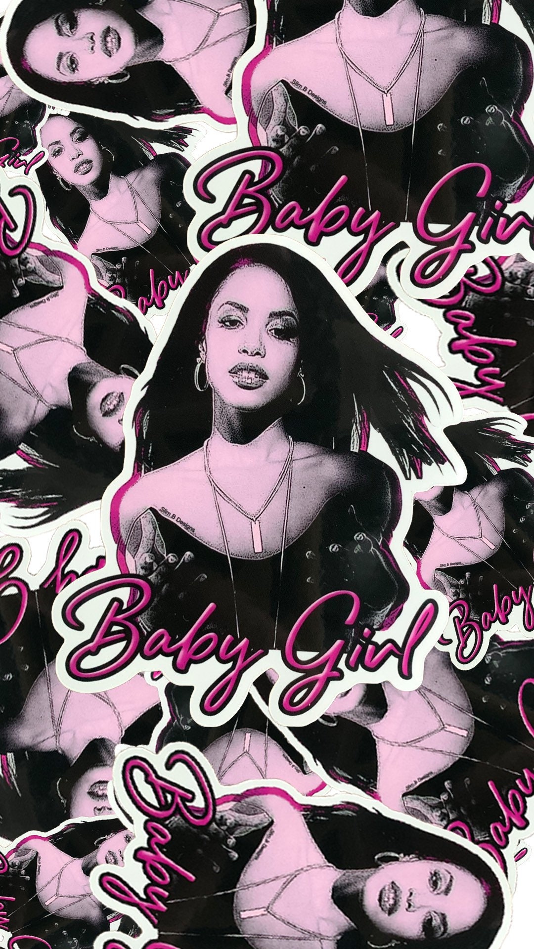 Aaliyah Sticker - Etsy