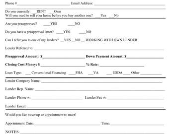 Information sheet | Etsy