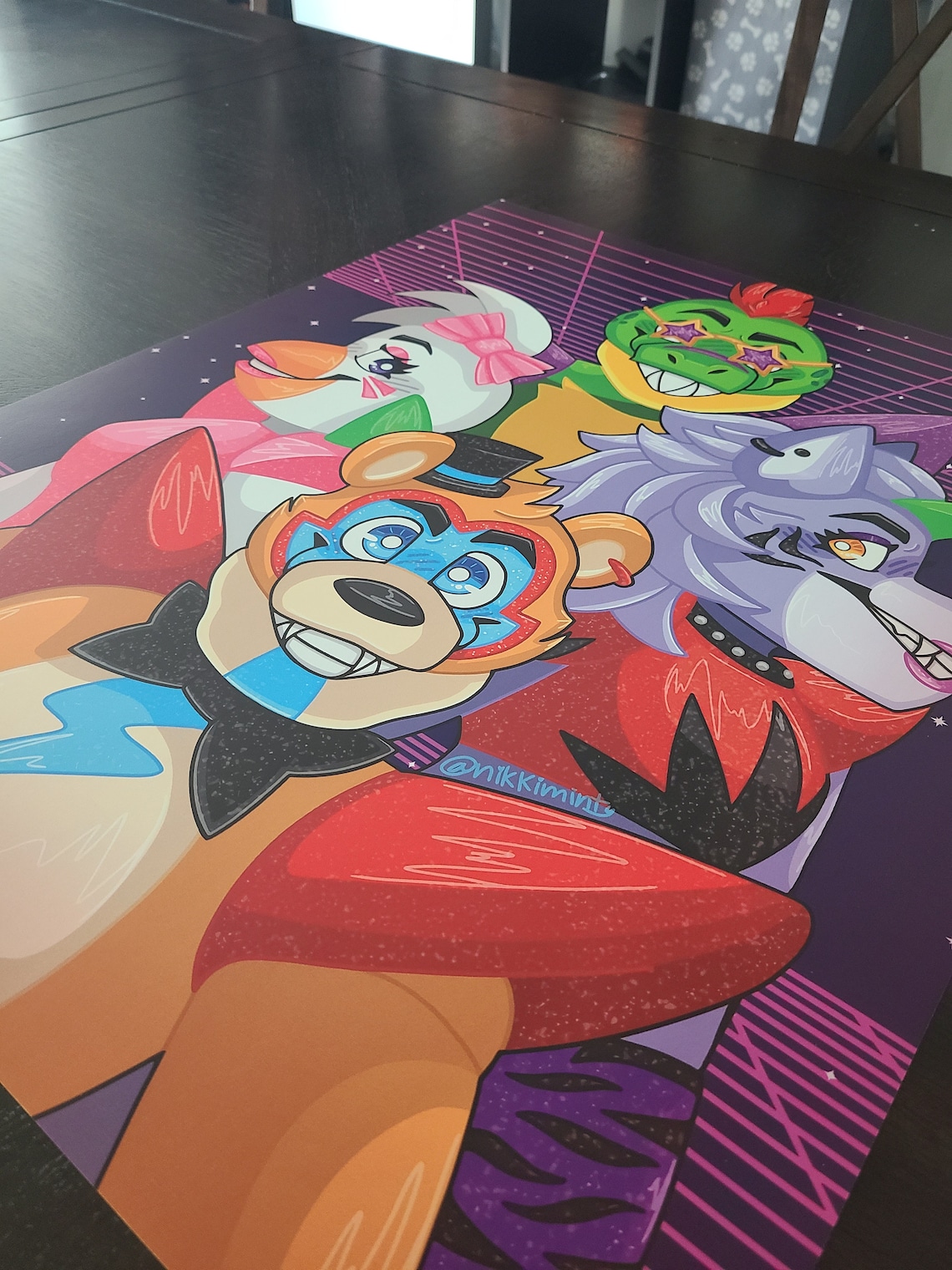 Fnaf Security Breach Fanart Poster 16 X 20 Inches Etsy Uk