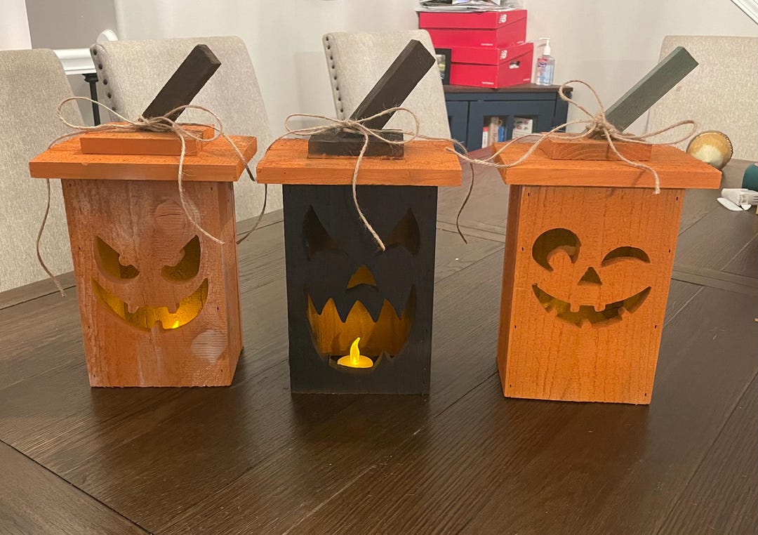 Halloween Jack-o-lantern - Etsy