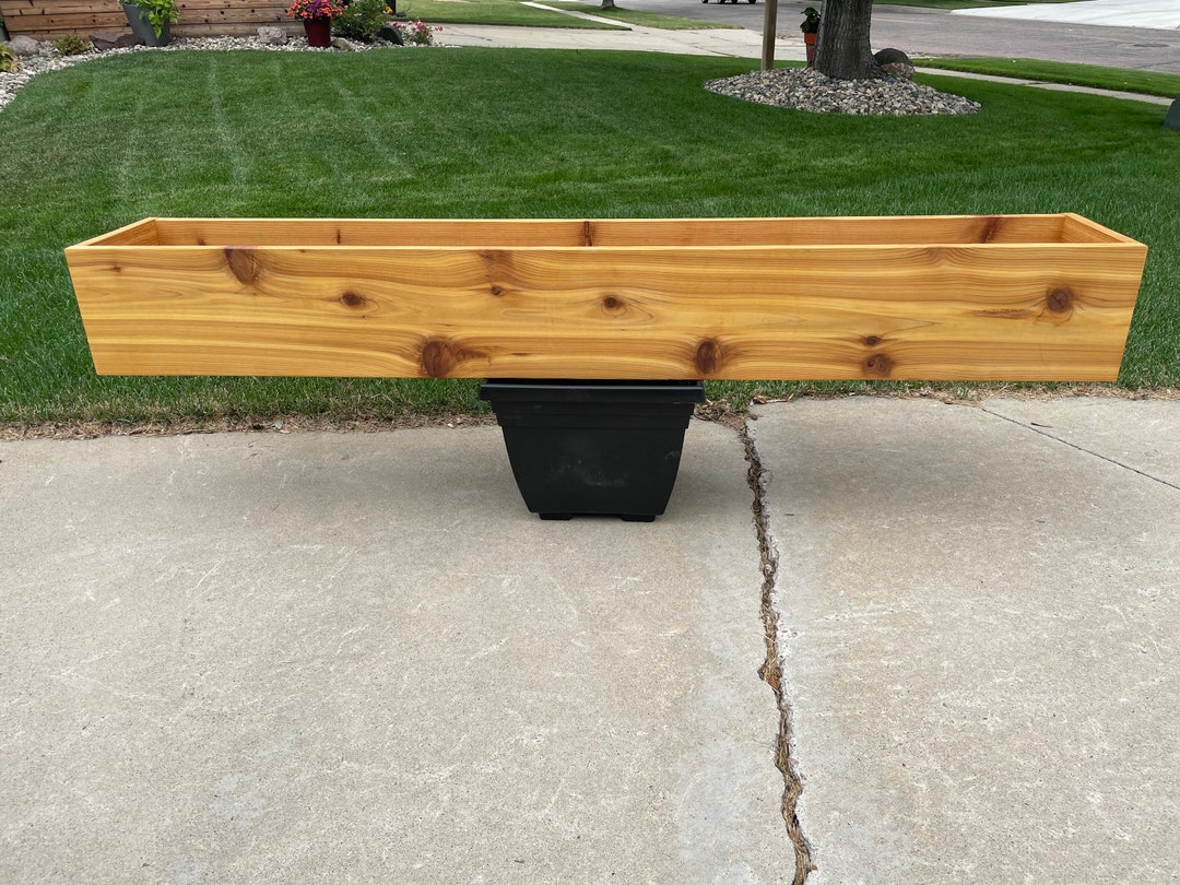 Cedar Farmhouse Window Flower Planter - Etsy