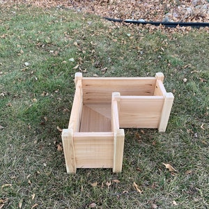 Corner Deck Railing Mounted Flower Box - Etsy